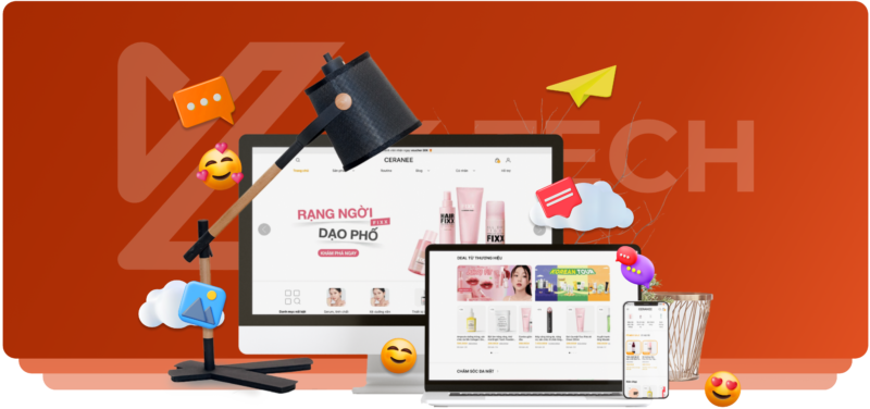 K-TECH Agency – Thiết Kế Web/App Chuẩn UX/UI, Tối Ưu SEO